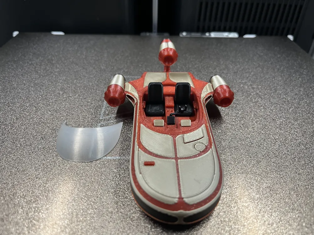 Landspeeder - X34 - Free 3D Print Model - MakerWorld