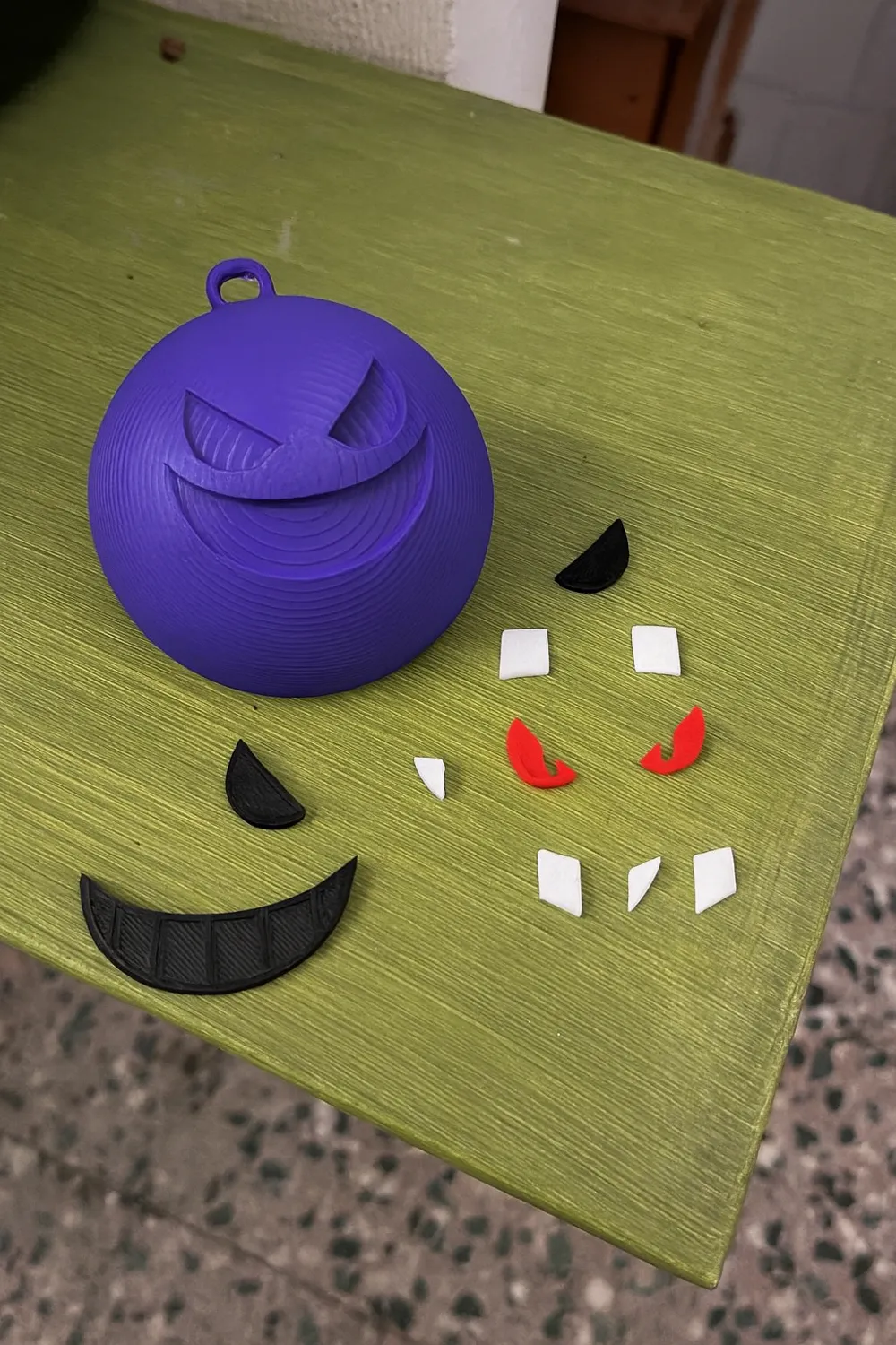 Gengar Pokemon Christmas tree ornament by faffi MakerWorld: Download ...
