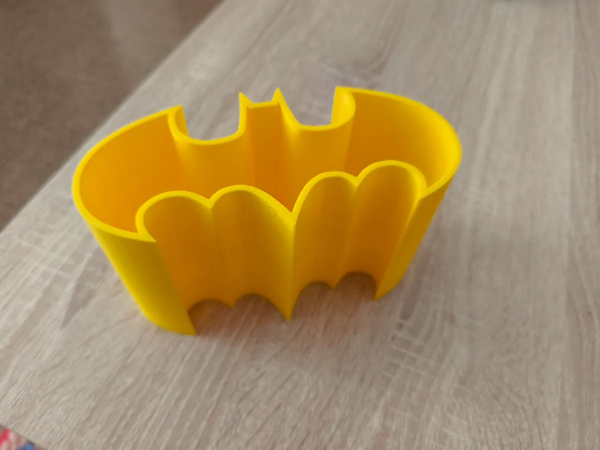 Batman desk organizer - Free 3D Print Model - MakerWorld