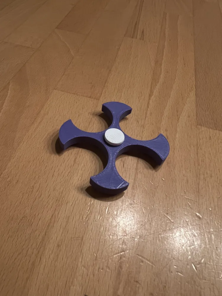 19 Min Fast & Easy Finger Fidget Spinner by jj0815 MakerWorld: Download ...
