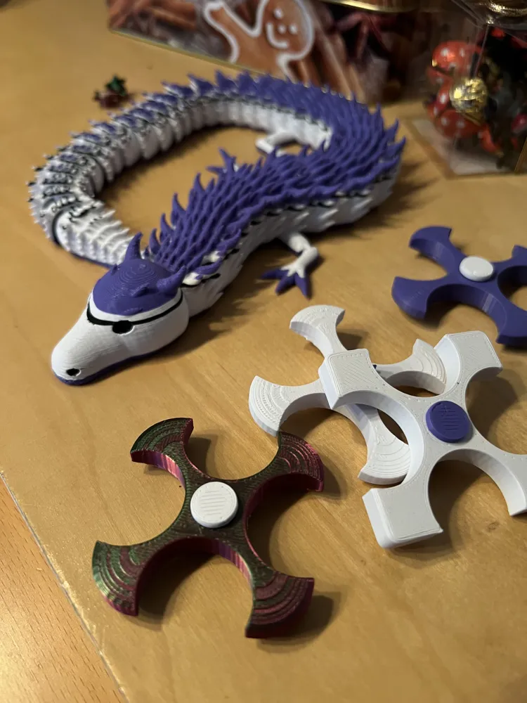 19 Min Finger Fidget Spinner - Free 3D Print Model - MakerWorld