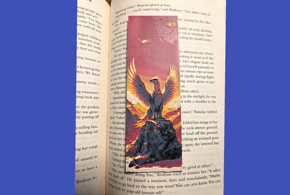 Hippogriff Bookmark by MythicHue's MakerWorld: Download Free 3D Models
