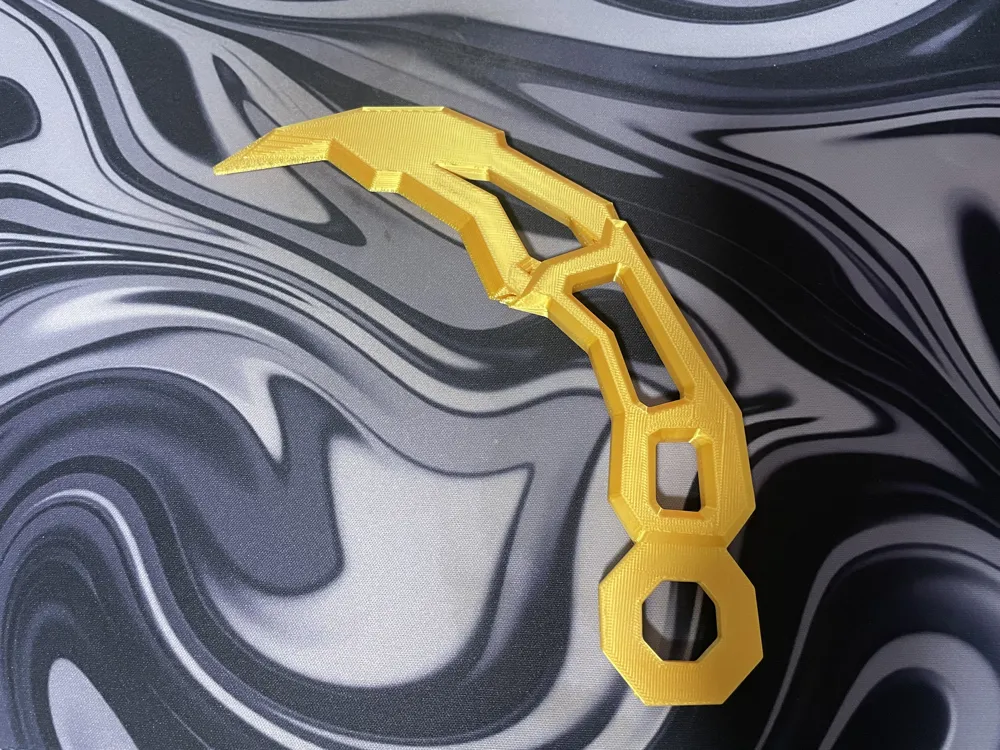 Keyrambit - Free 3D Print Model - MakerWorld