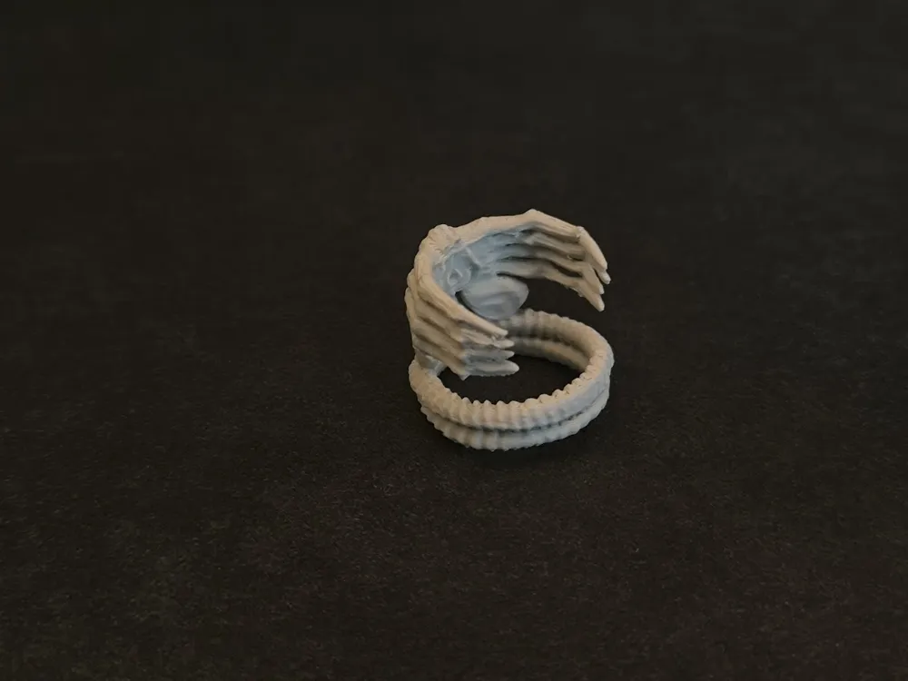 Facehugger ring - Alien by Sevro MakerWorld: Download Free 3D Models