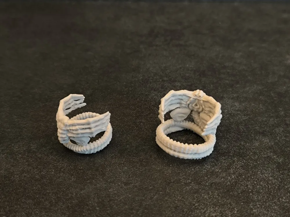 Facehugger ring - Alien by Sevro MakerWorld: Download Free 3D Models