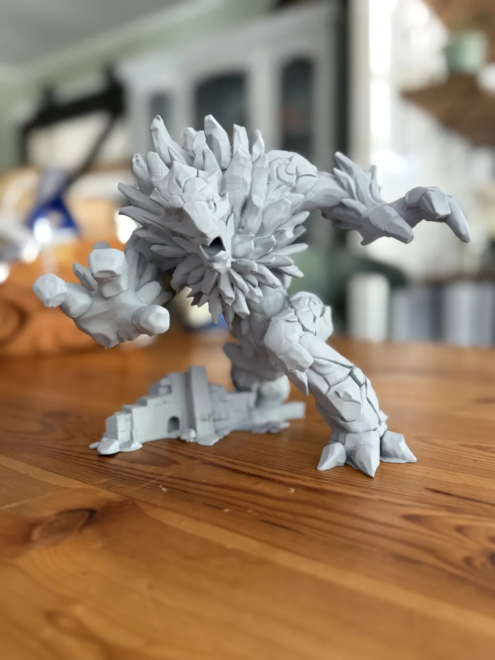 Stone Golem, Thunderclast 1 - Free 3D Print Model - MakerWorld