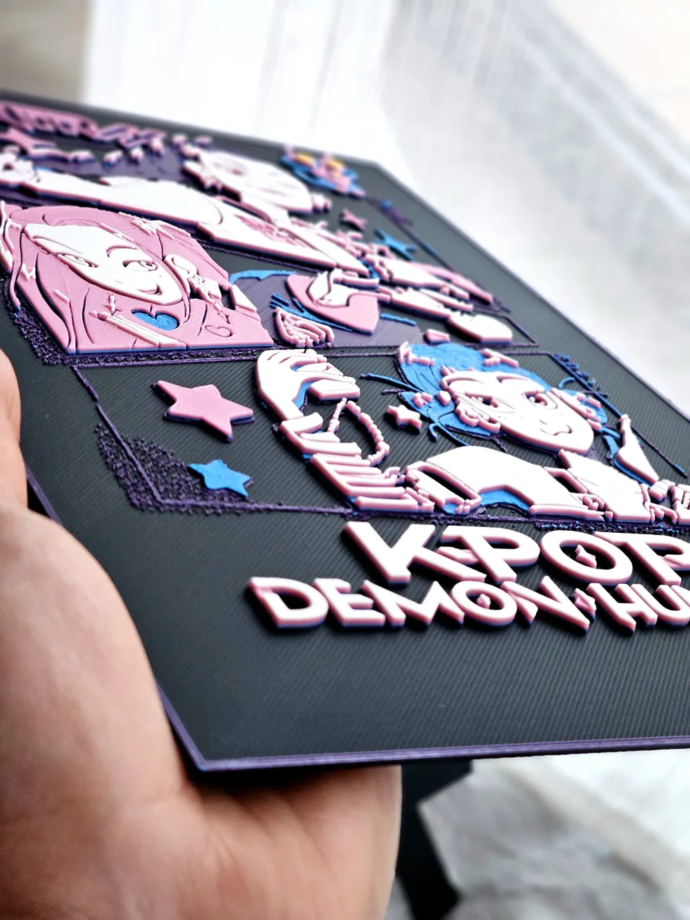 韩流驱魔猎人——海报 来自 C3D MakerWorld：免费下载 3D 模型