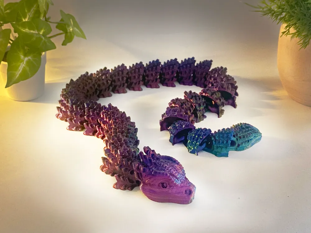 Flexi-Basilisk - Articulated Snake by Entropy MakerWorld: Download Free ...