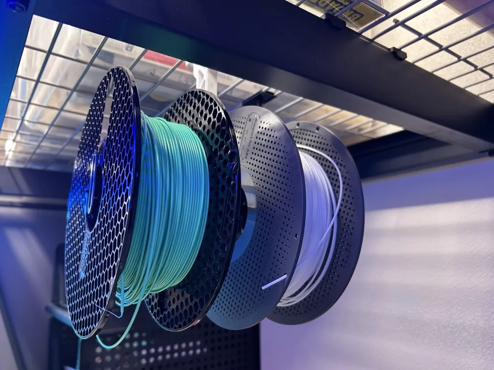 Filament Spool Hanger for 3" Wire Racks Remixed by Vandelay Industries ...