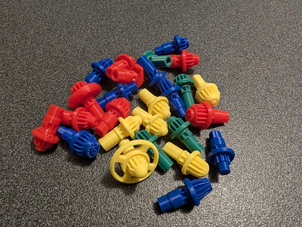 38 Beyblade X Bits Pack: All Types - Free 3D Print Model - MakerWorld