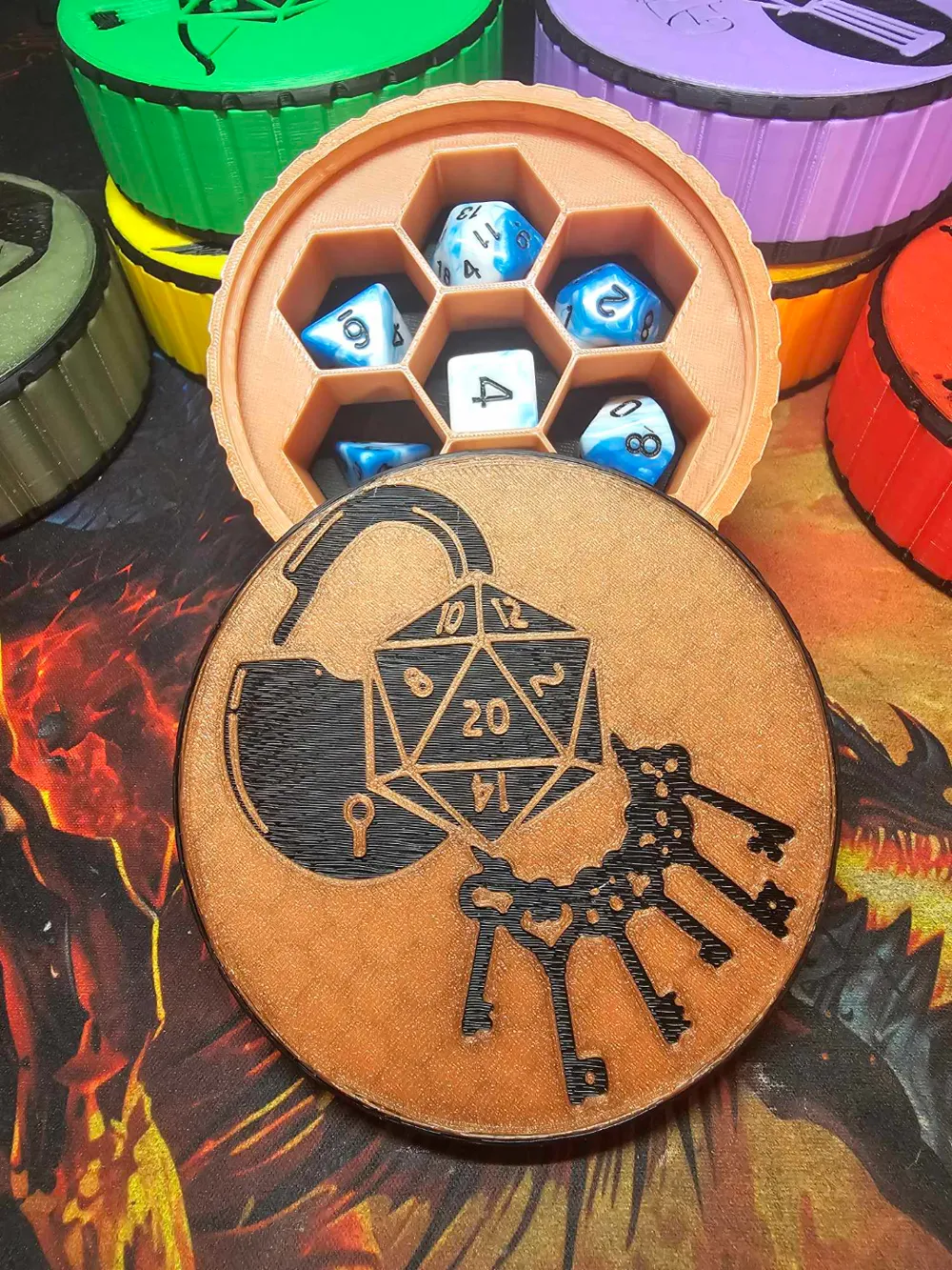 Rogue Dice Vault Remixed by Imagination Forge 3D - MakerWorld