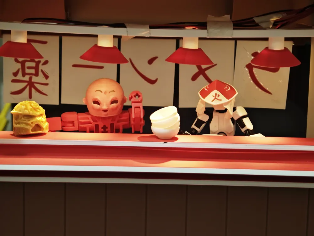 Modèle miniature du restaurant de ramen Ichiraku Naruto NARUTO - Modèle ...