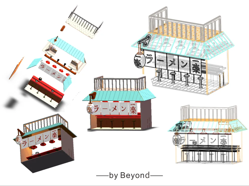 Naruto Ichiraku Ramen miniature model - Free 3D Print Model - MakerWorld