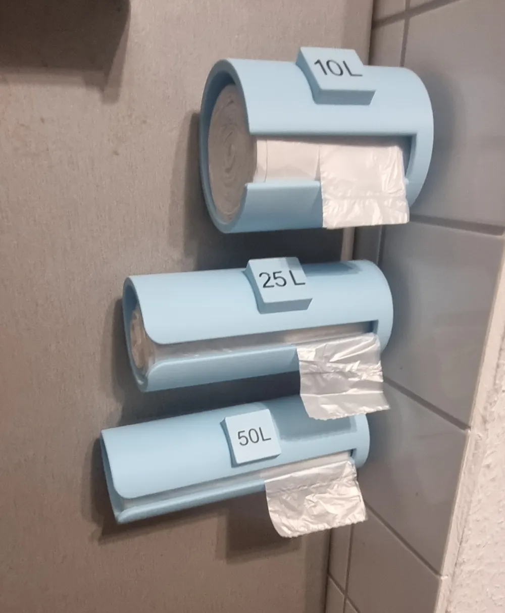 Trash bag dispenser/Müllbeutelspender 10 L by manueldegener MakerWorld ...