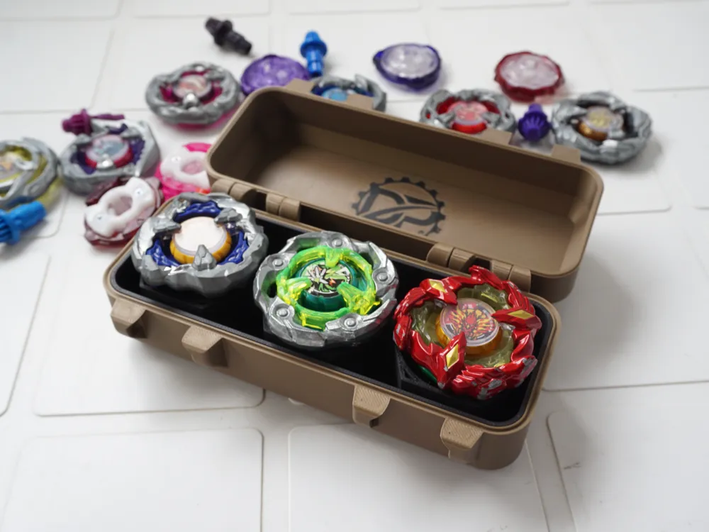 High Rugged Beyblade X Deck Box by Dani Projects MakerWorld: Download ...