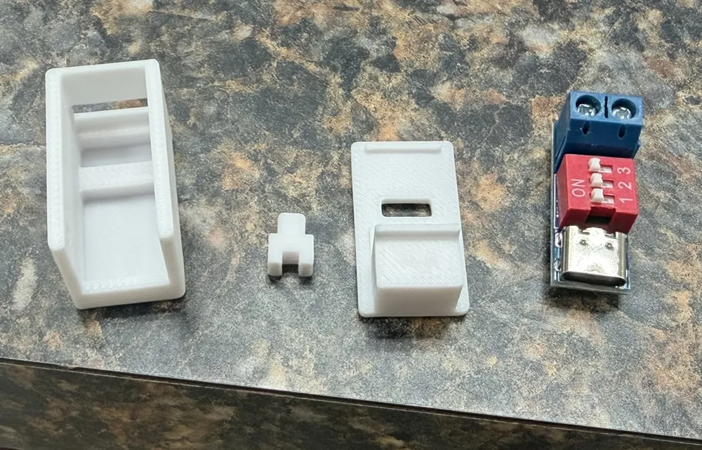 USB PD Trigger housing with switch - Free 3D Print Model - MakerWorld