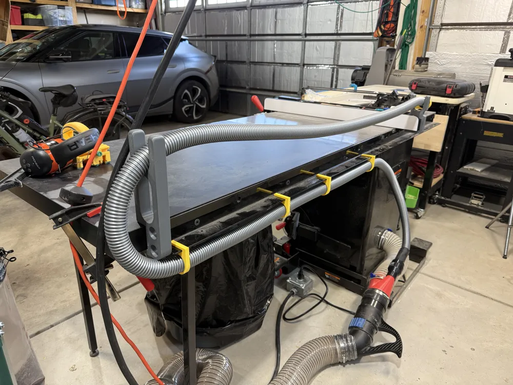 Saw Stop Table Saw Over Arm Dust Collector by FoCo_Phil MakerWorld ...