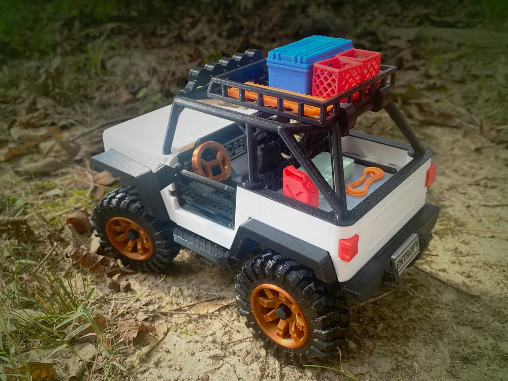 Offroad Rock Crawler Jeep - Free 3D Print Model - MakerWorld