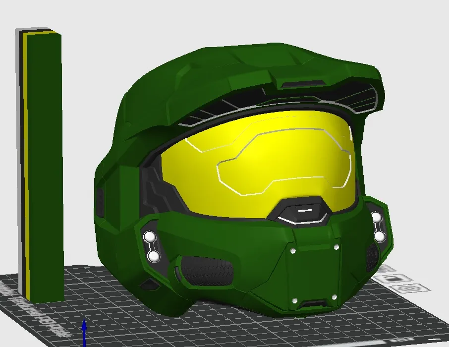 Chief Helm HALO color a1 mini Remixed by peter.st - MakerWorld