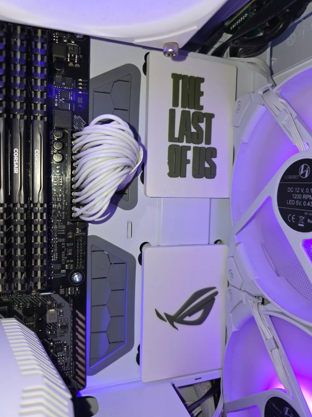 Fake ssd cover ROG for inside pc case by o_kapa - MakerWorld