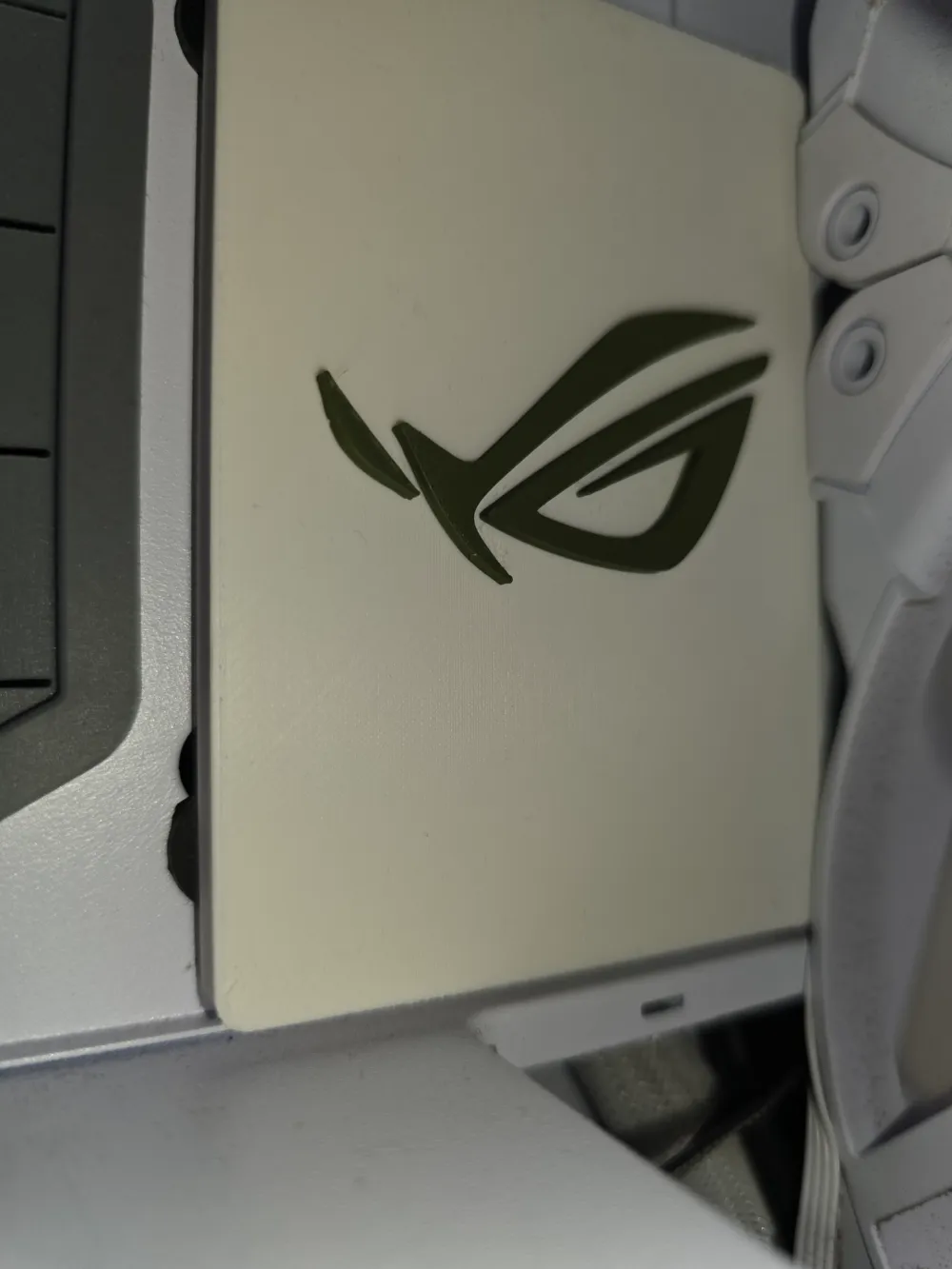 Fake ssd cover ROG for inside pc case by o_kapa - MakerWorld