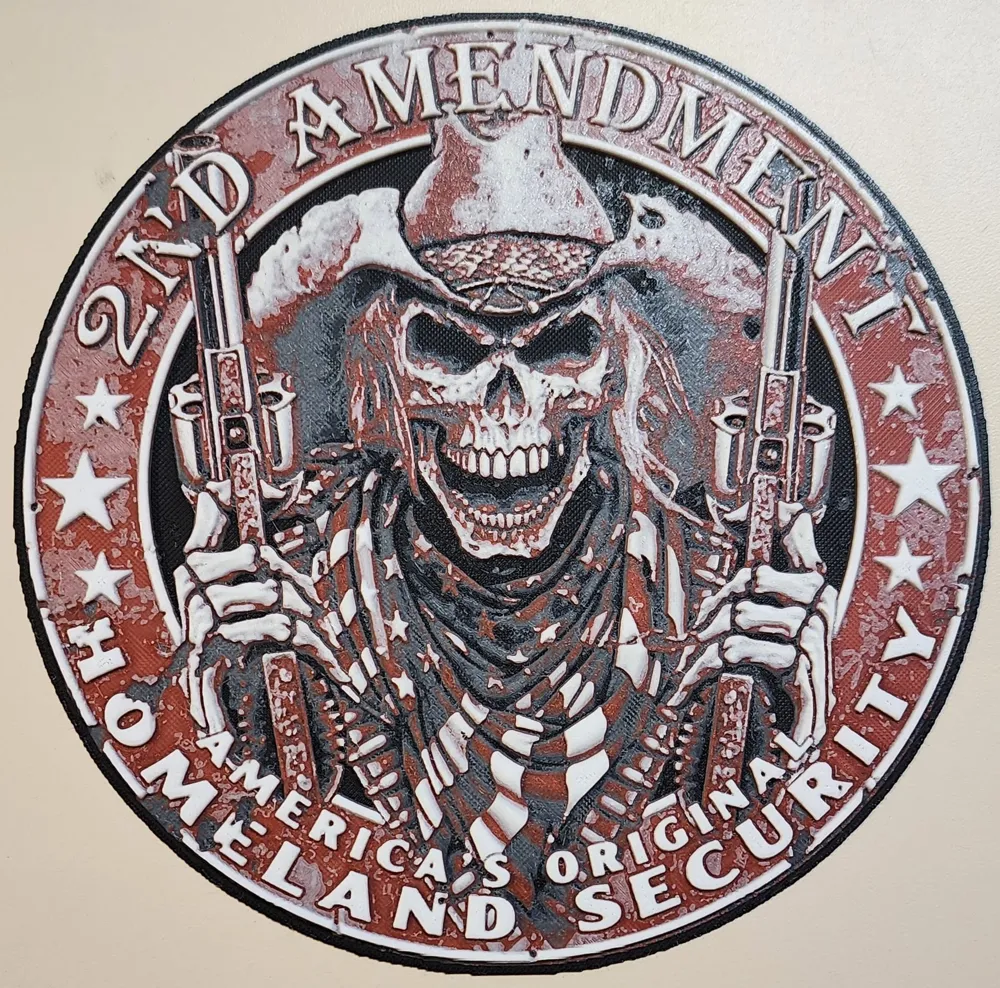 2nd Amendment "Original Homeland Security" (hueforge) by briankstan ...