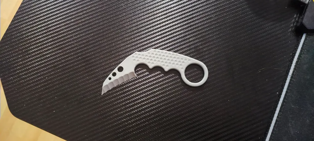 paper cutter karambit knife with handle by Pintoresio_CZ - MakerWorld