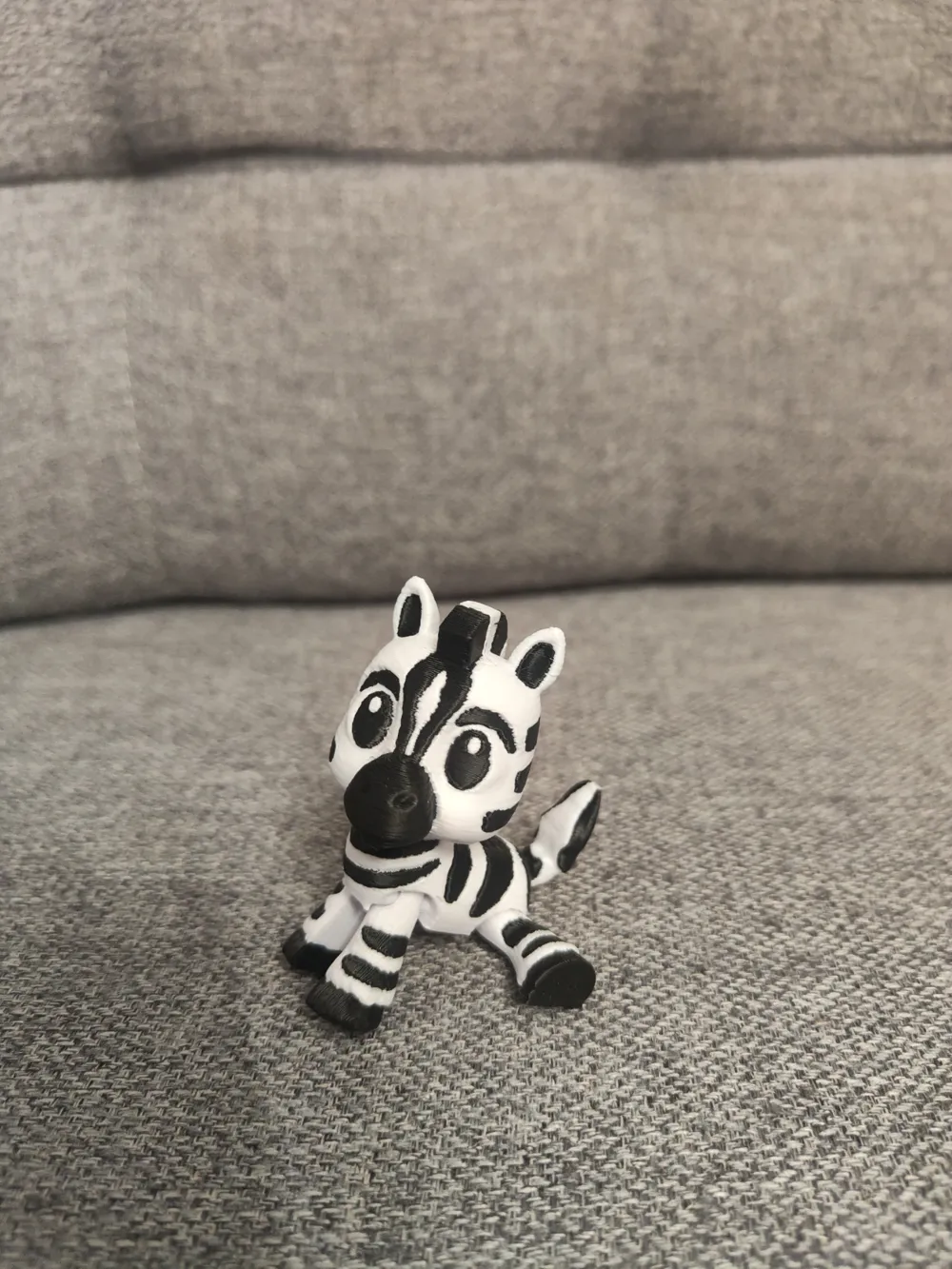 flexi zebra Mini safari - Free 3D Print Model - MakerWorld