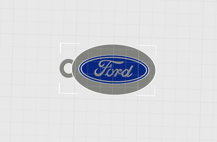 Ford Keychain by GSPERY - MakerWorld