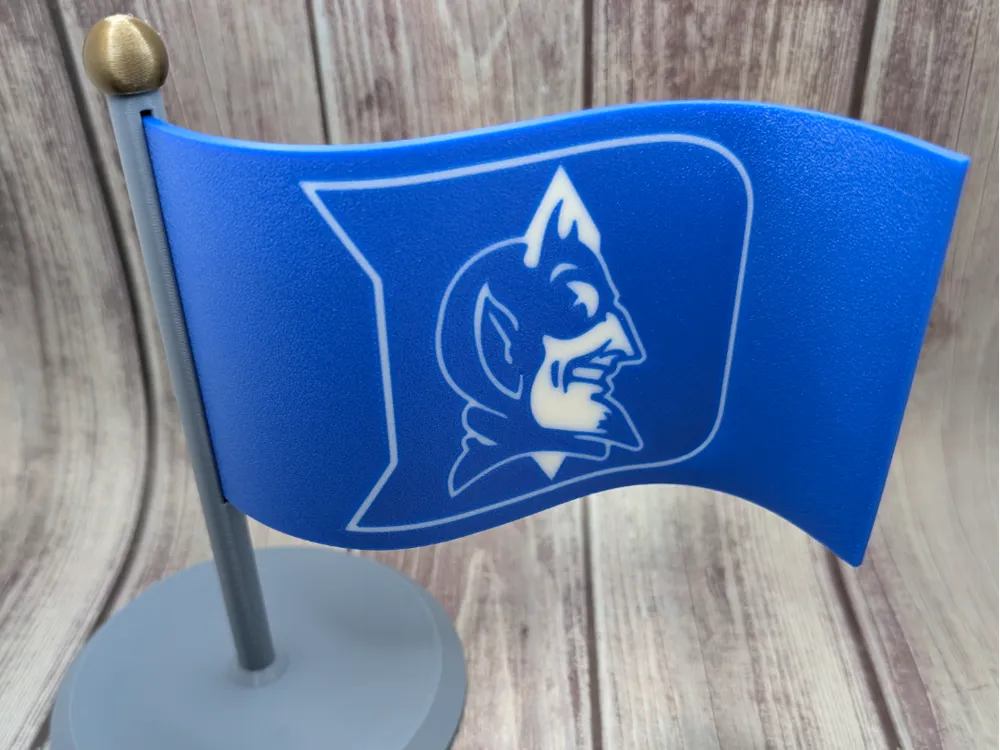 Duke Blue Devils flag by Sage Prints and Design MakerWorld: Download ...