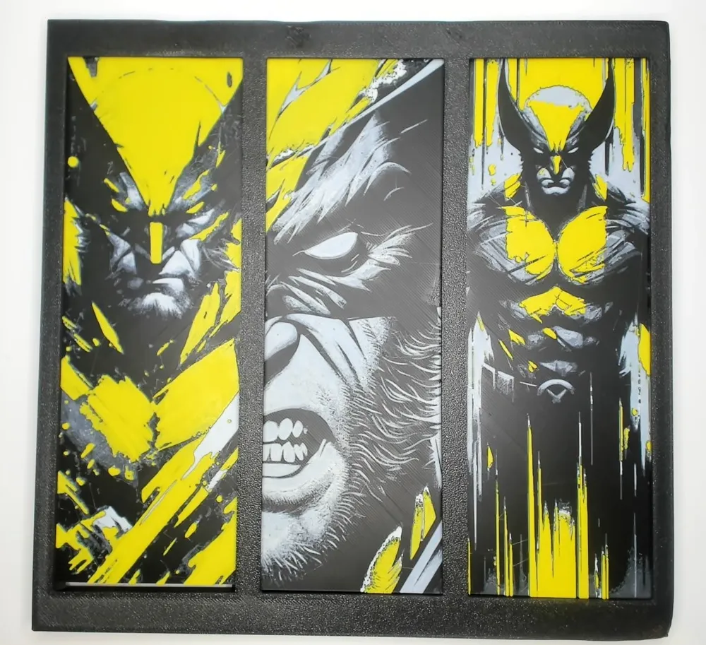 Wolverine Legacy bookmark Hueforge by LoFi Layers - MakerWorld