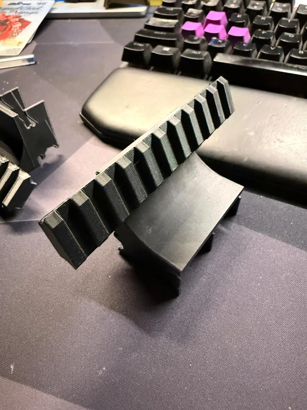 Wall Control Picatinny rail mount - Free 3D Print Model - MakerWorld