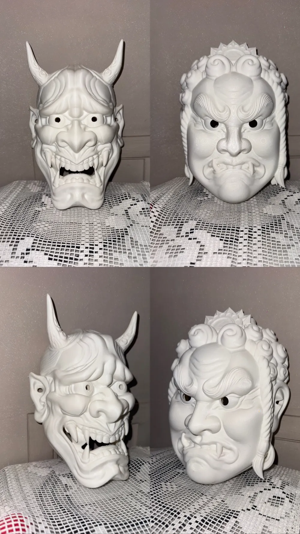 ONI MASKE - Wanddekoration für zu Hause – Kostenloses 3D-Druckmodell ...