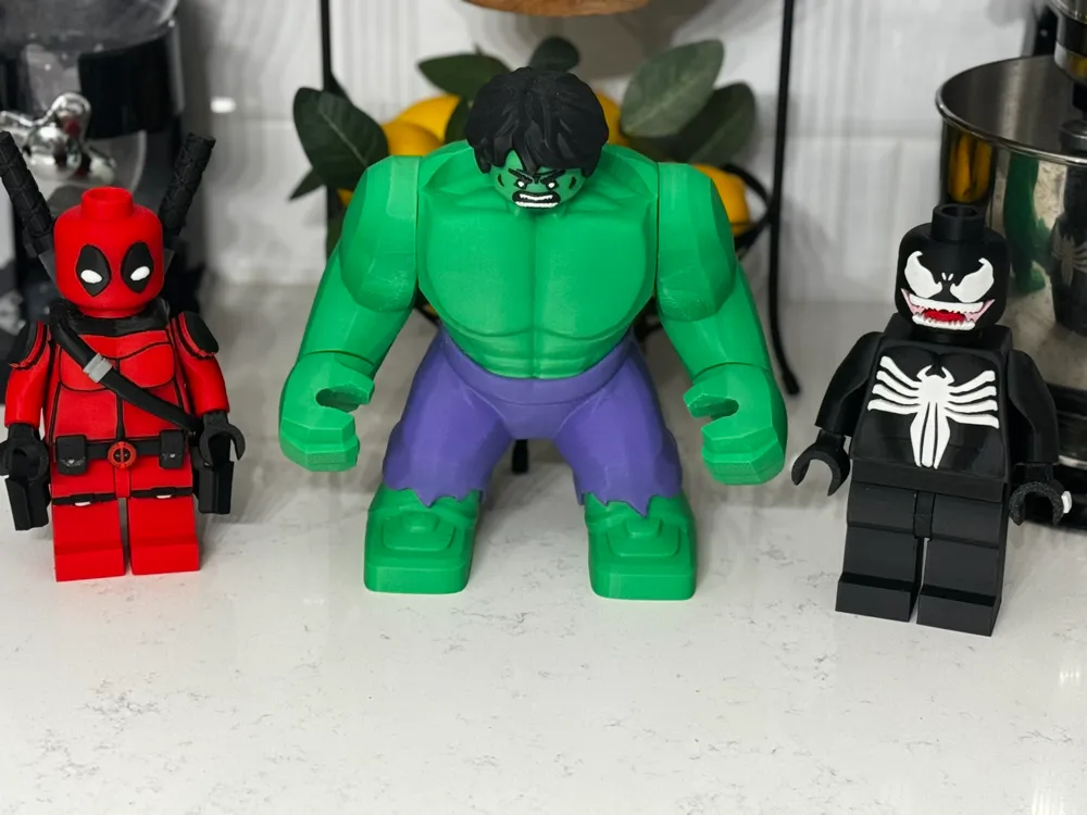 Bricks Hulk by waltersworld3d - MakerWorld