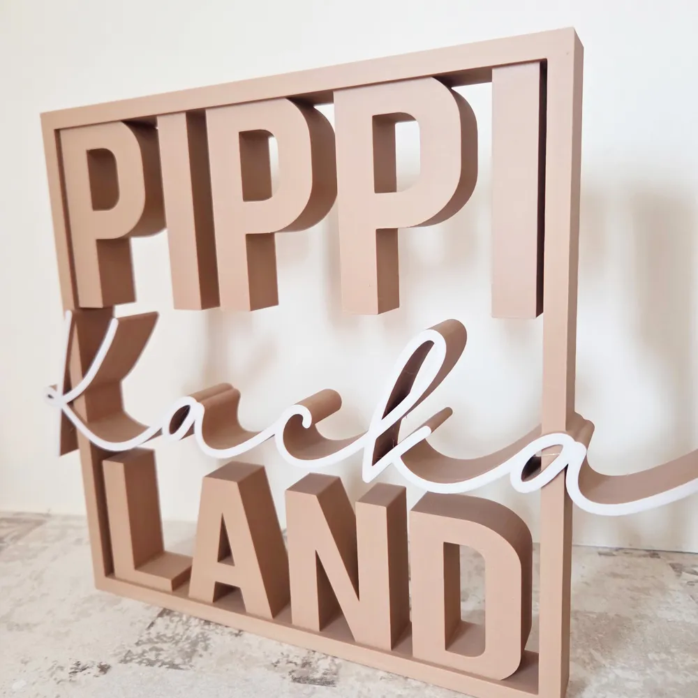 Pippi Kacka Land – Kostenloses 3D-Druckmodell – MakerWorld