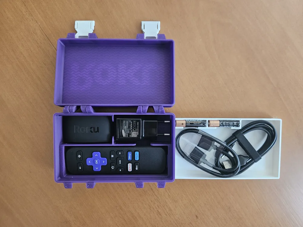 Roku Express Travel & Storage Box - Free 3D Print Model - MakerWorld