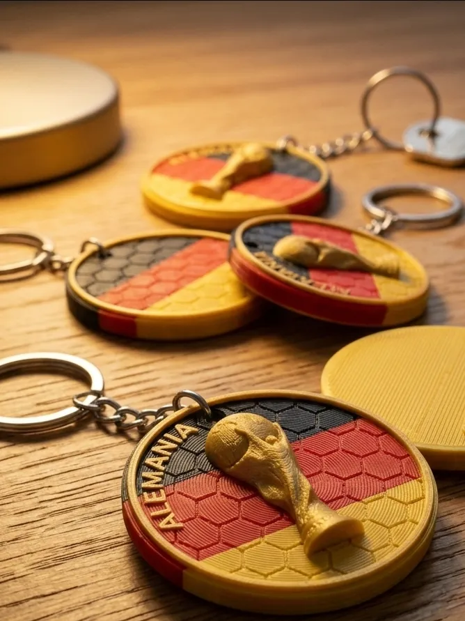 Germany World Cup Keychain - Free 3D Print Model - MakerWorld