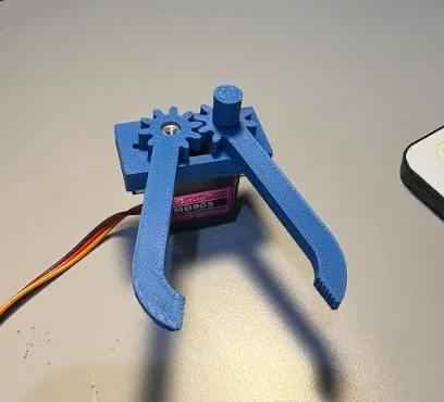 Robot Arm Claw For MG90S Micro Servo Motor by PrintWorks MakerWorld ...