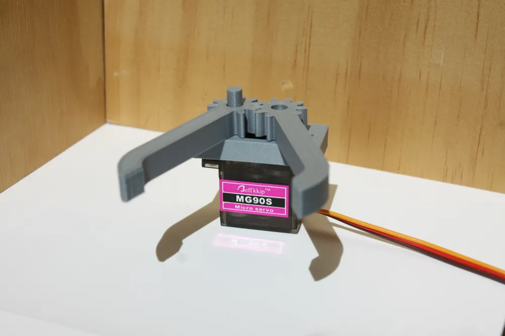 Robot Arm Claw For MG90S Micro Servo Motor by PrintWorks MakerWorld ...