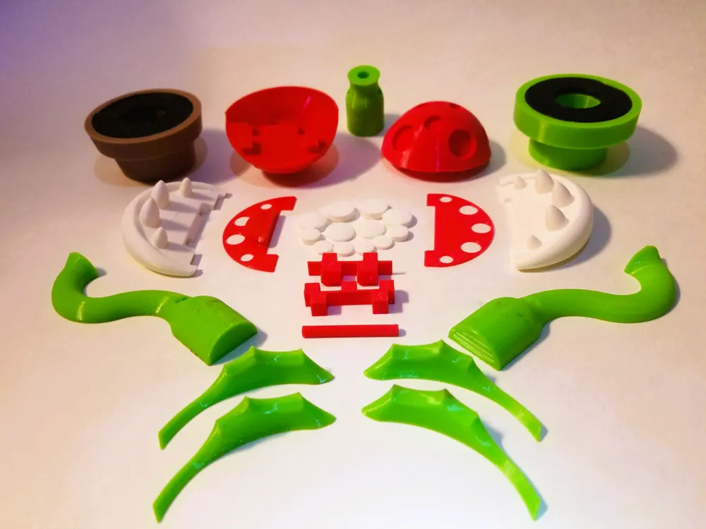 Piranha Plant - Chomping Fidget Toy by N426 MakerWorld: Download Free ...