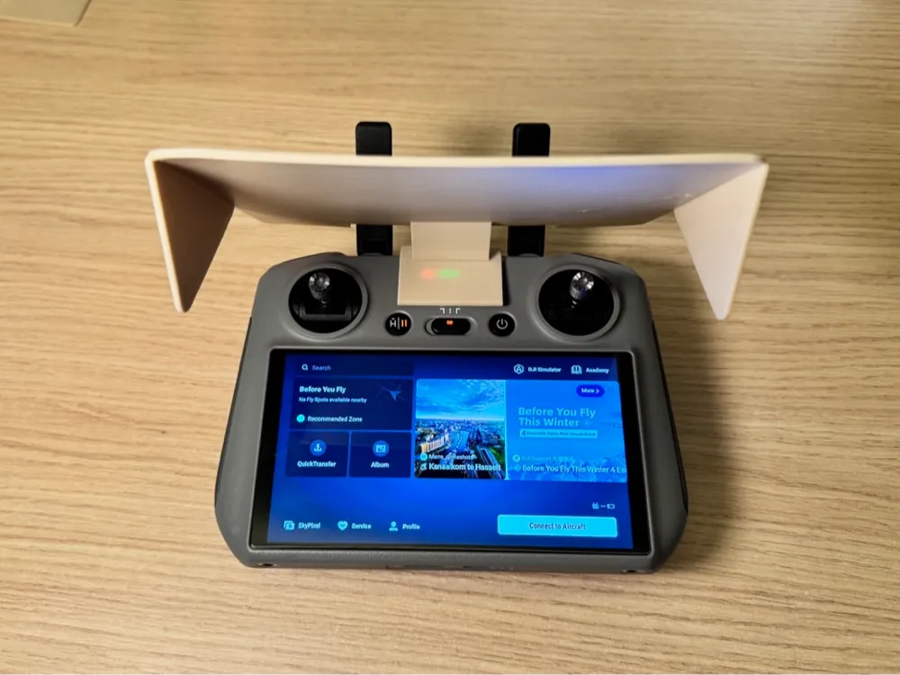 DJI RC2 Sun cover - Free 3D Print Model - MakerWorld