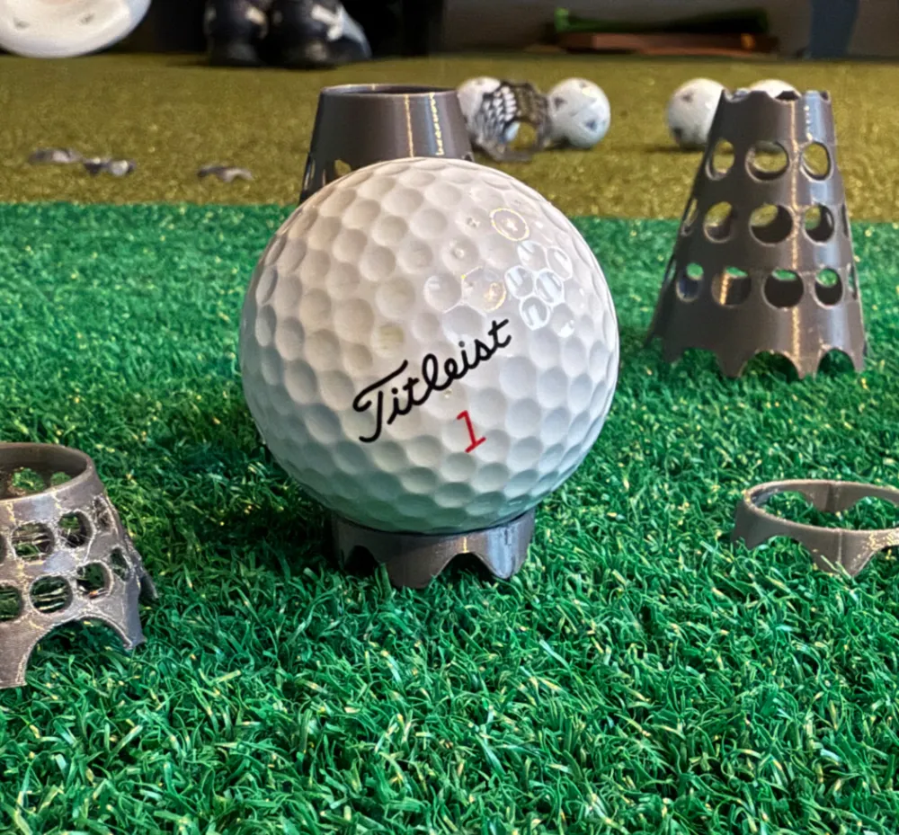 Sim Golf Tees--Iron Tee #3 by Jewel Simpson - MakerWorld