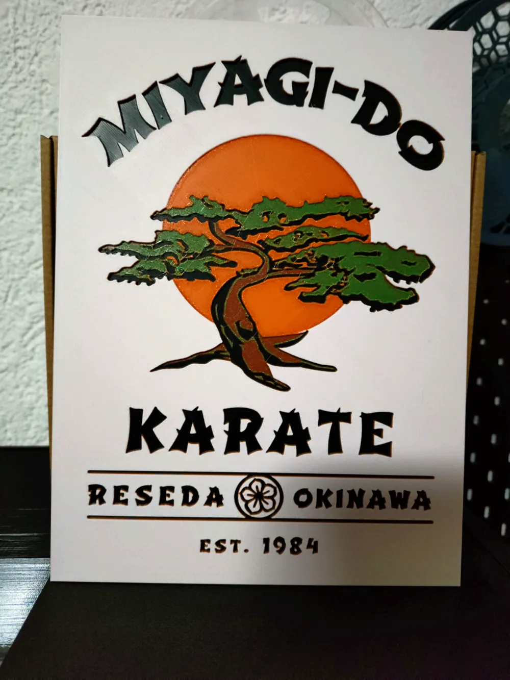 Miyagi-Do (HueForge 5 colors) by Asgar3D - MakerWorld