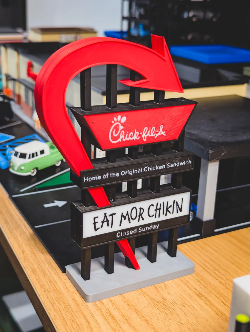 Chick-fil-A Model Set - 1:64 Scale Diorama by LAYRLAB MakerWorld ...