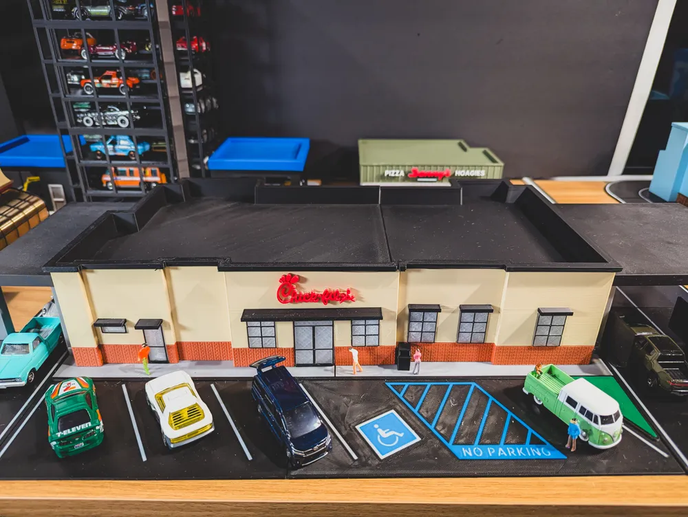 Chick-fil-A Model Set - 1:64 Scale Diorama by LAYRLAB MakerWorld ...
