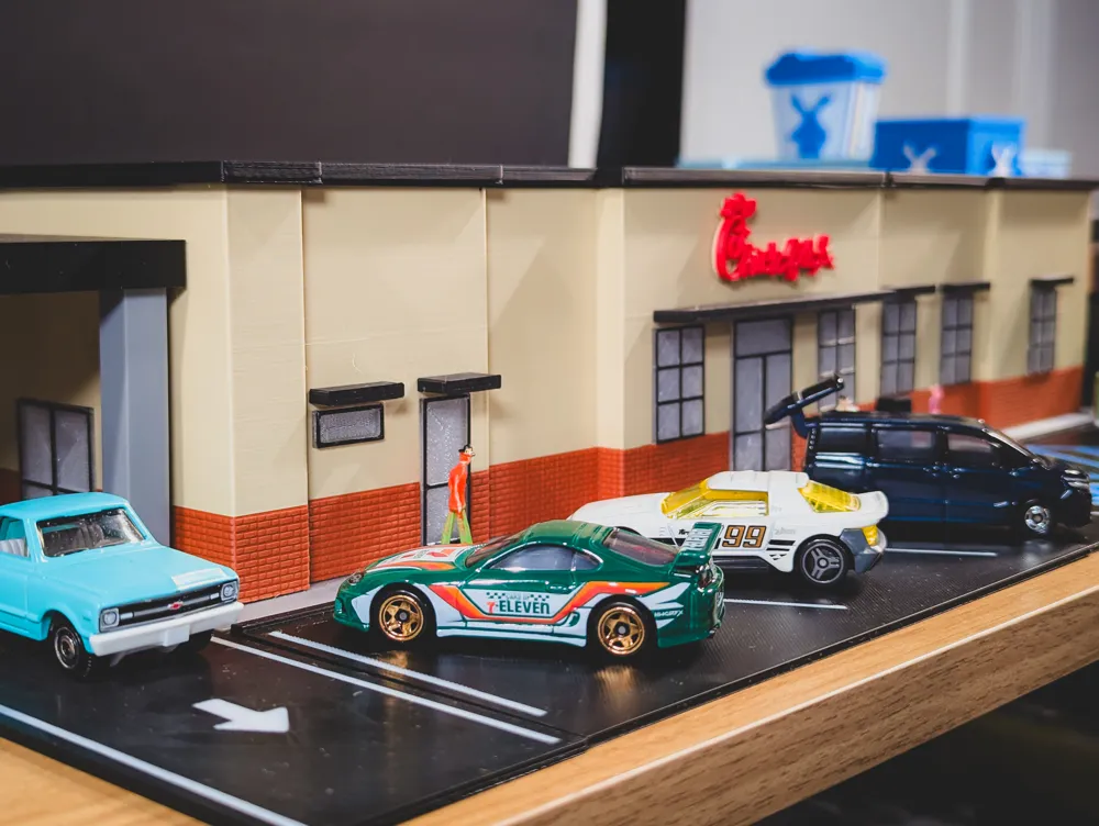 Chick-fil-A Model Set - 1:64 Scale Diorama by LAYRLAB MakerWorld ...