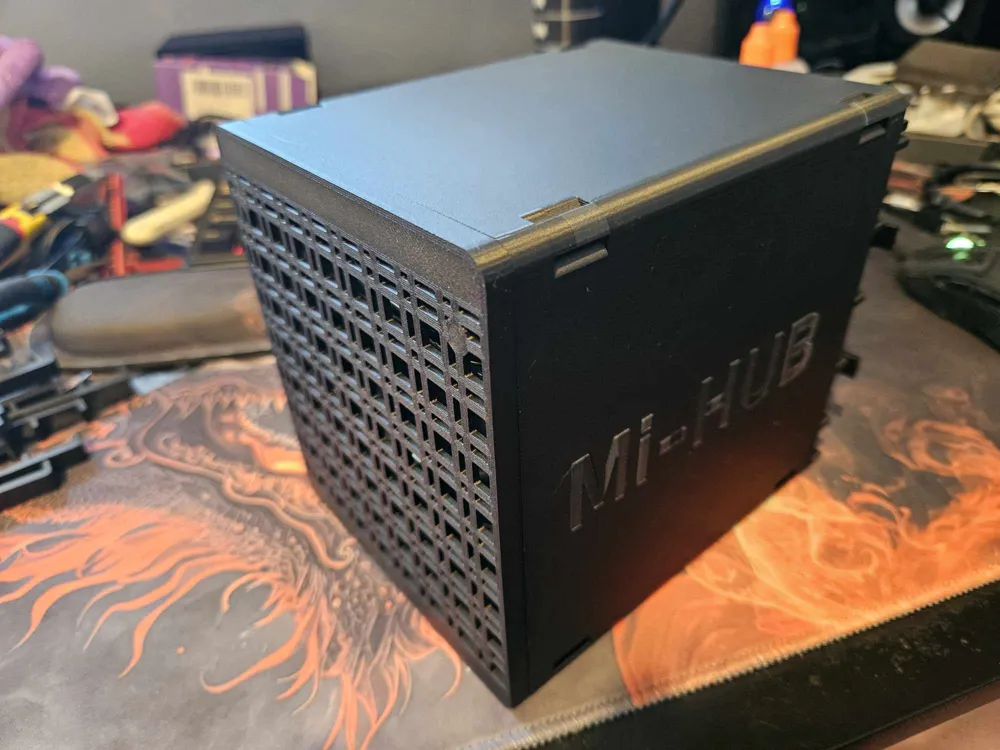 Mi-HUB - 5x 3.5 Inch Hard Drive Enclosure by Skallax MakerWorld ...