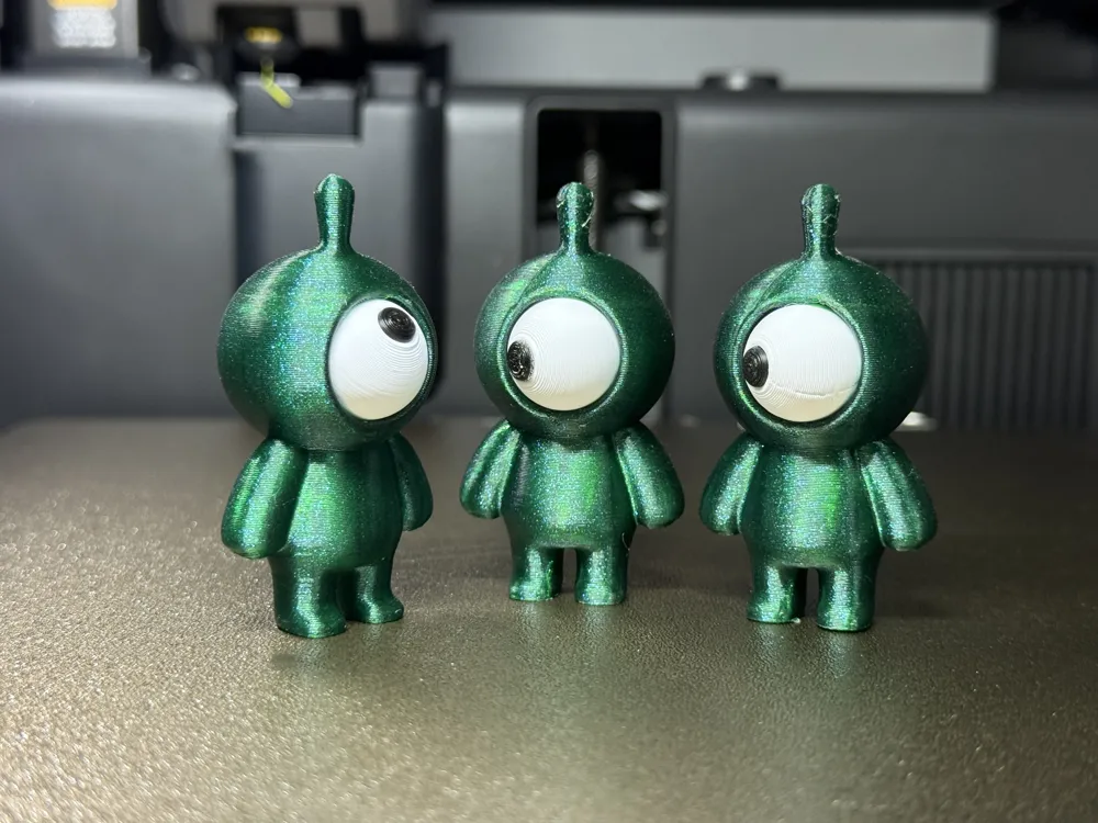 Eyliens – Scout | Rotatable Eyeball Alien Figure - Free 3D Print Model ...