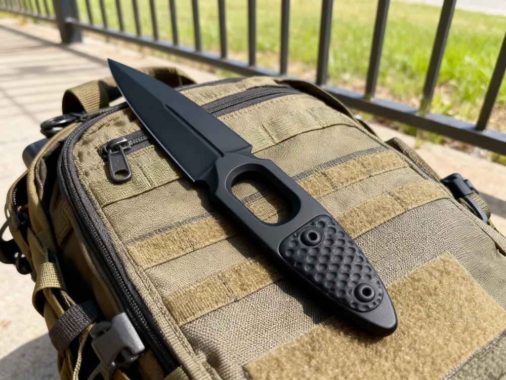 Black Falcon Tactical Finger Knife - Free 3D Print Model - MakerWorld