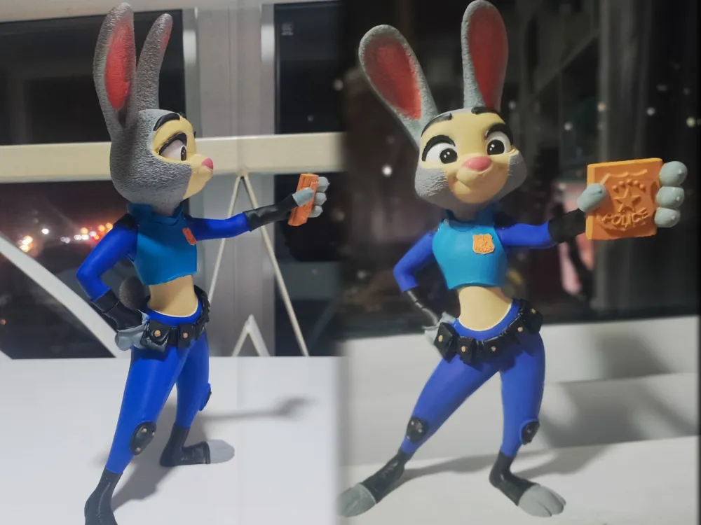 Zootopia - Judy Hopps by CuriousAnt MakerWorld: Download Free 3D Models
